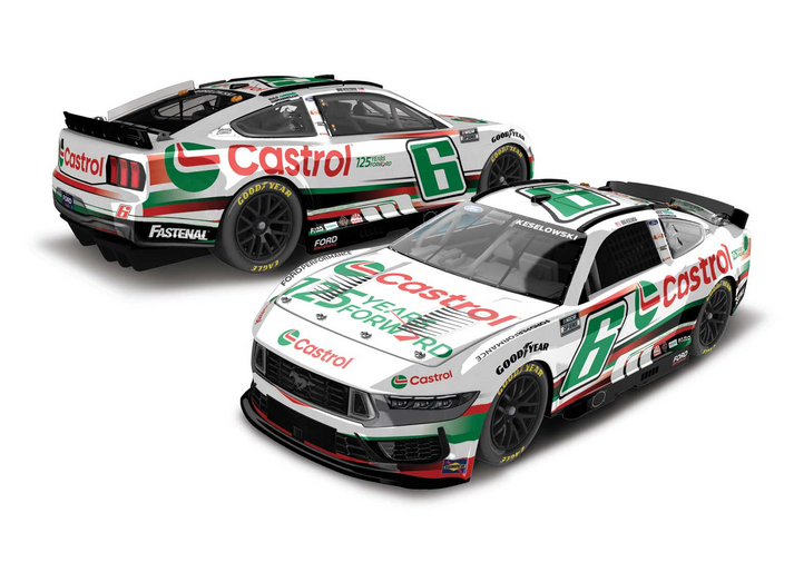Brad Keselowski 2024 - #6 Castrol 125 Years Forward - 1:24 ELITE Dieca ...
