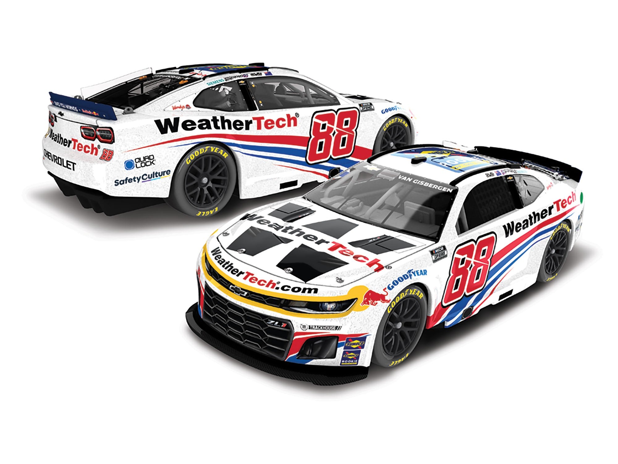 Shane van Gisbergen 2025 - #88 WeatherTech - 1:24 ARC Galaxy Autograph ...